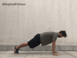 Exercise – Scapular Push Up (SM) | Explore Parkour
